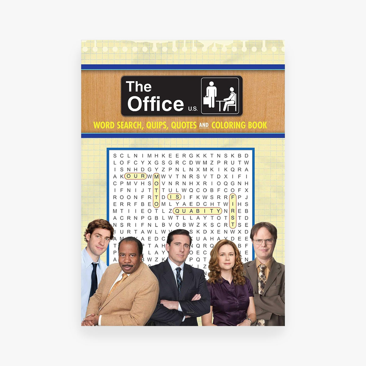 The Office Word Search, Quips, Quotes and Coloring Book – TIFF Shop